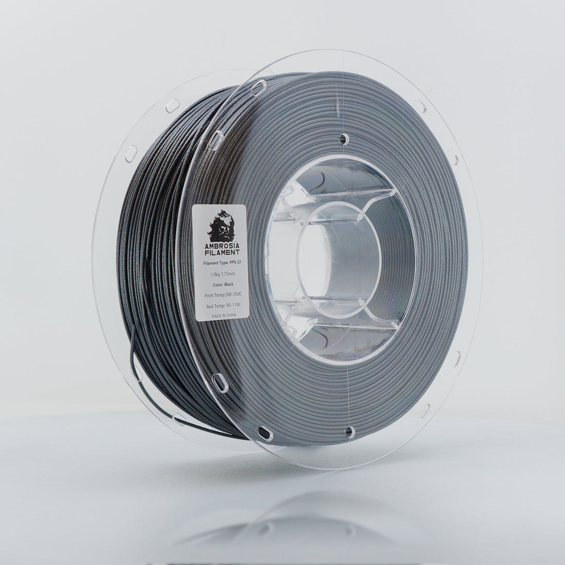 AMBROSIA PPS-CF Filament of the Gods - 1KG Bambu AMS Friendly High ...